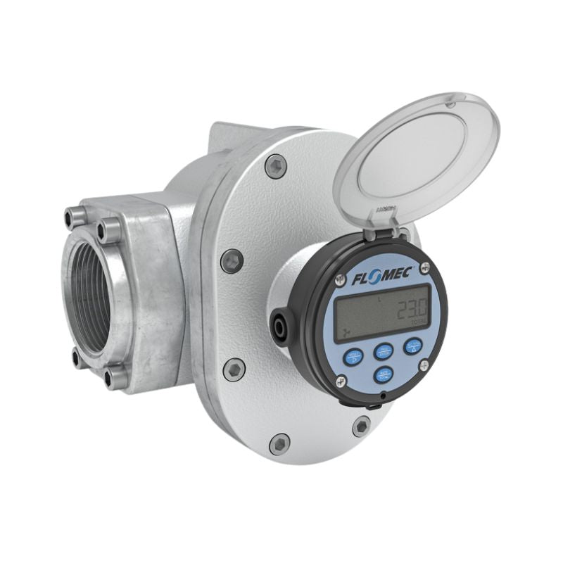 OM Series Flow Meter with Display and Outputs | 3" - 4" (35 L/min ...
